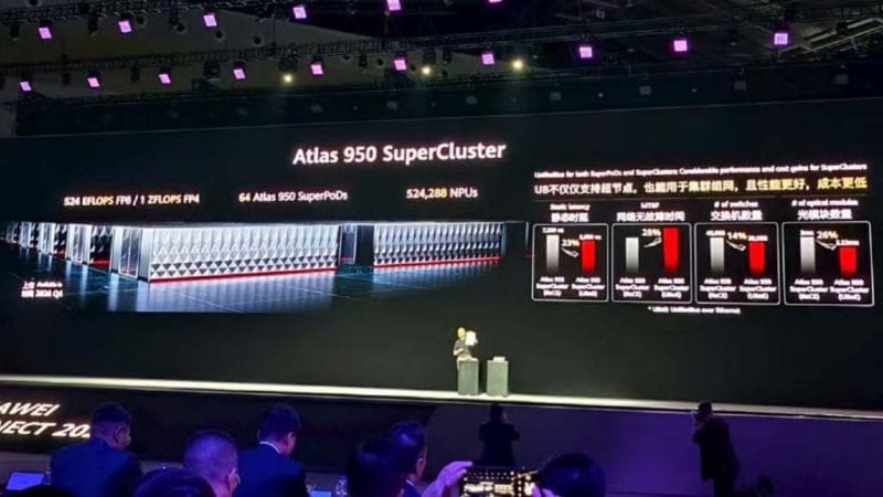 Huawei unveils new GPU memory, AI supercomputer