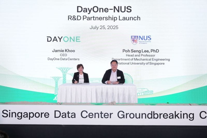 DayOne breaks ground on its first Singapore data centre